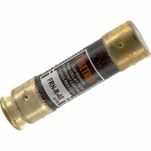 1PC BUSSMANN ELECTRICAL FRN-R-40 Fuse, Dual Element, Time-Delay, 40 A ...