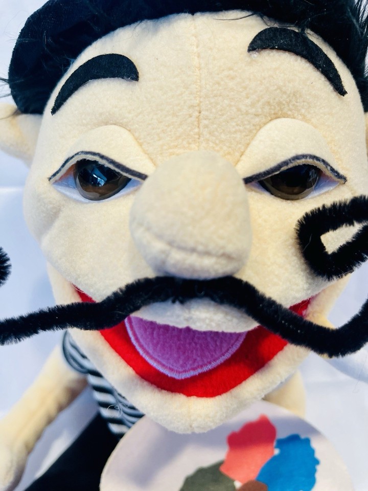 Jeffy’s Dad Puppet Jacques Pierre François Smoking French Painter W ...