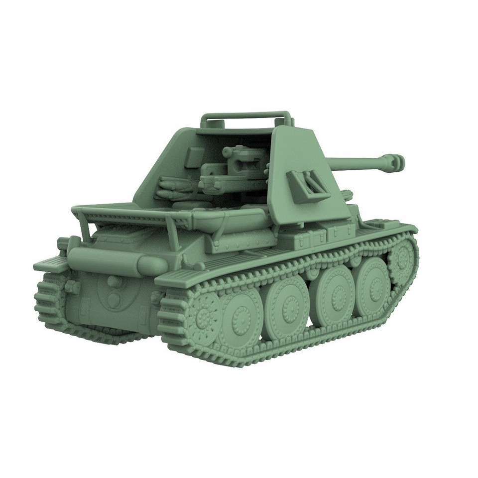 SSMODEL 1/160 N SCALE Military Model Kit German 38T Marder.III-H ...