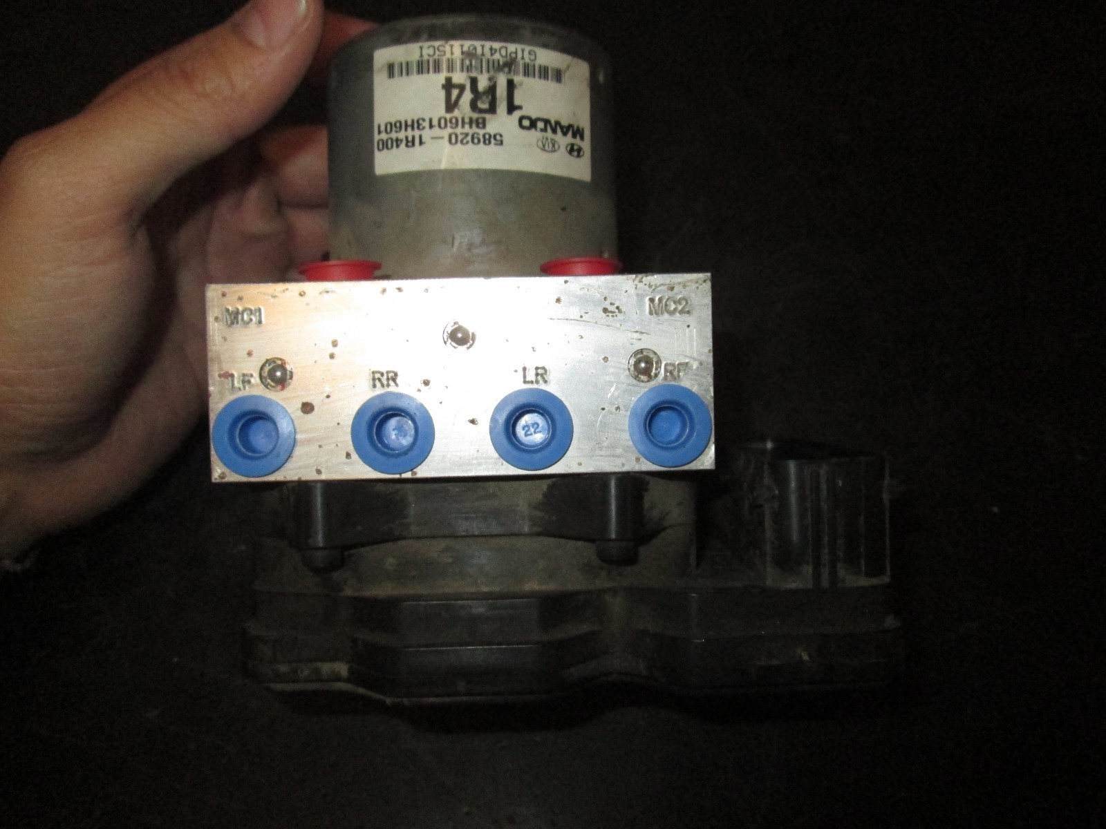 12-13 HYUNDAI ACCENT ABS PUMP & MODULE #58920-1R400/8E6003H602 *See ...