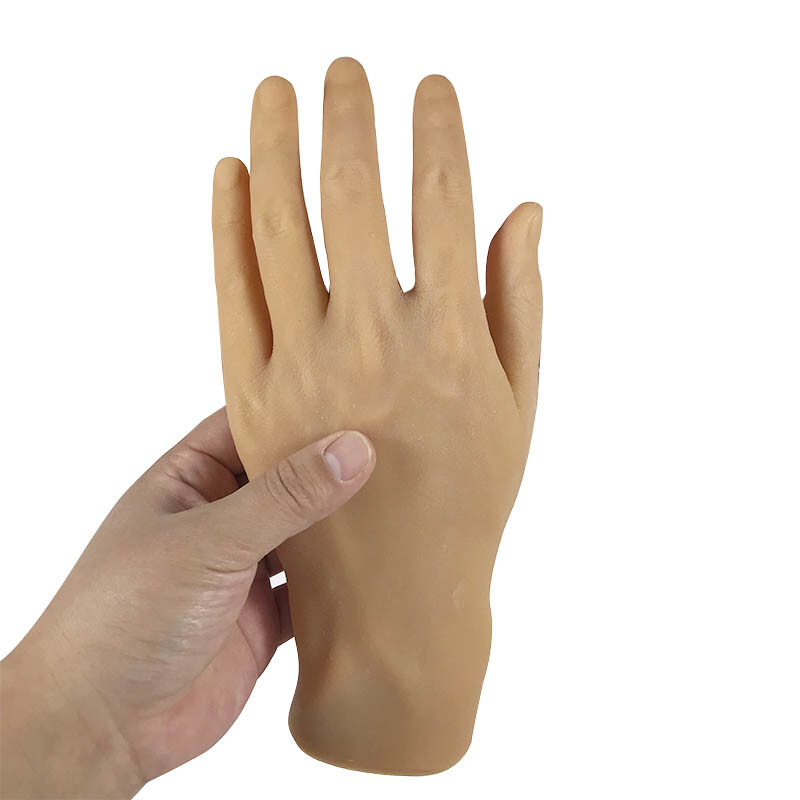 Bone Inside Male Hand Realistic Silicone Men's Mannequin Displays Model ...