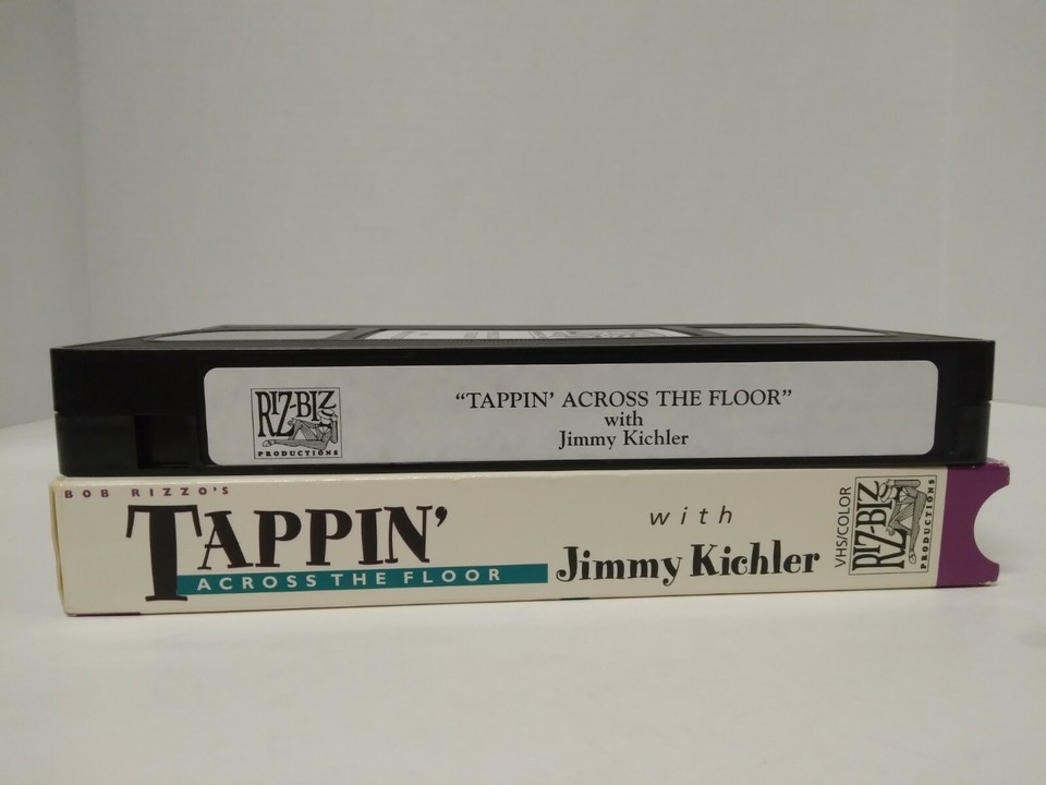Bob Rizzo's Tappin' Across the Floor (VHS, 1996) Tap Dancing Art | eBay