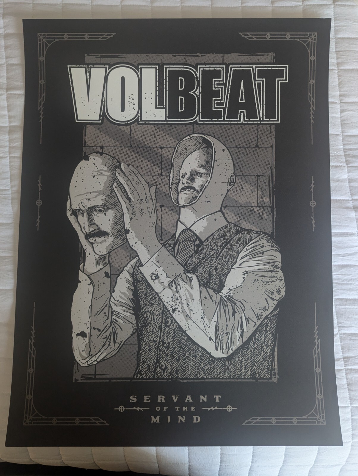 Volbeat Servant Of The Mind Tour Poster 18x24 | eBay