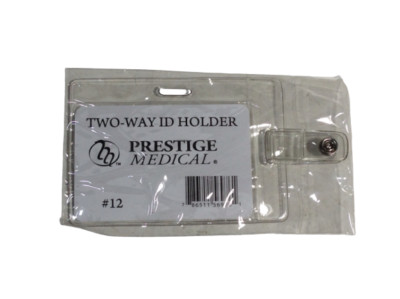 Prestige Medical 12 Two Way Id Holder | eBay