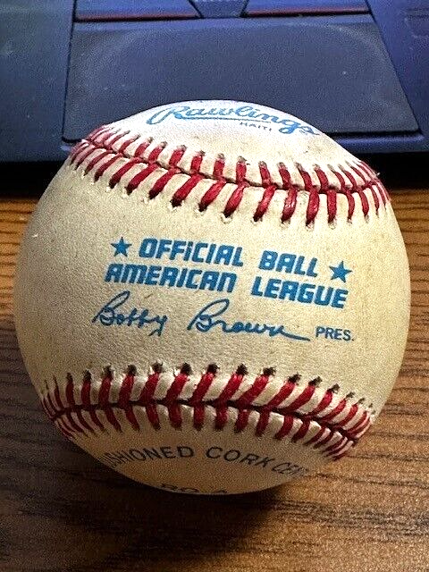 ED YOST SIGNED AUTOGRAPHED OAL BASEBALL! Senators, Tigers, Angels! | eBay