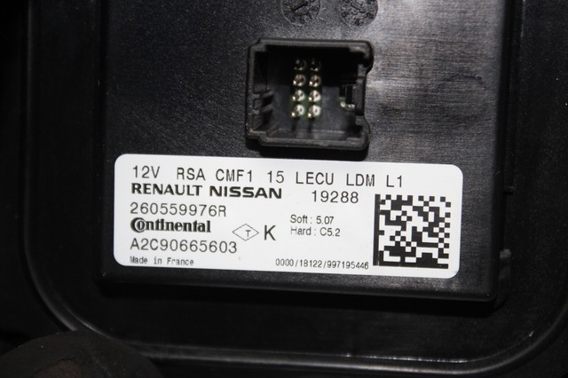 F653 Renault ECU Control Module Unit 260559976R for sale online | eBay