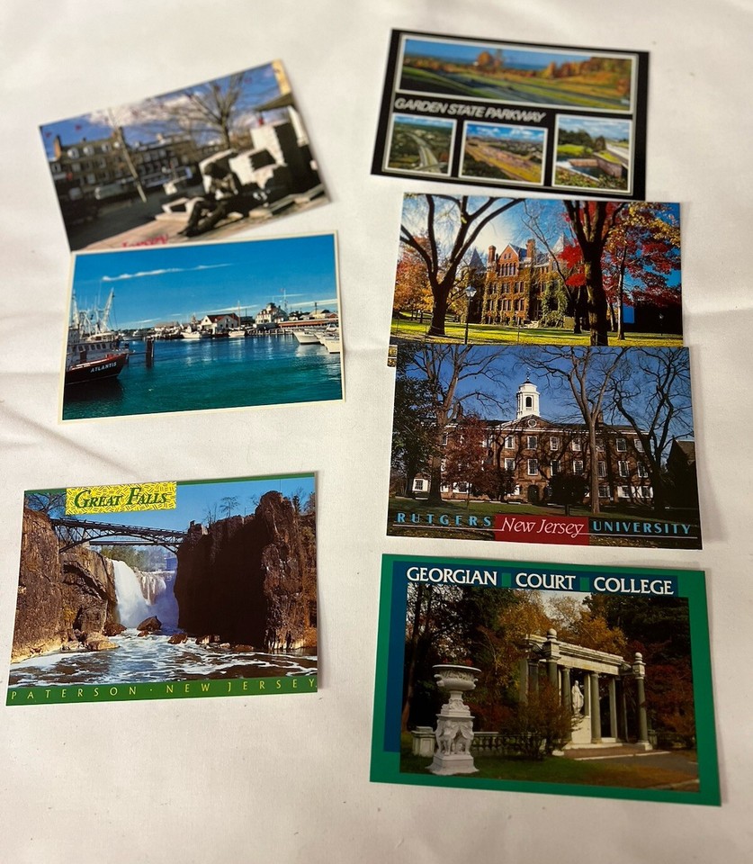 50 Vintage Chrome Postcards New England States Unused By Schellmark inc ...
