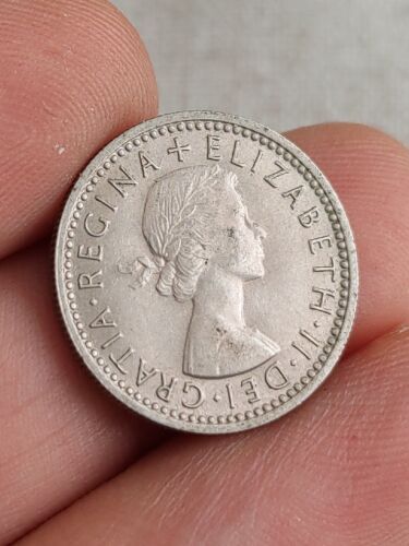 Great Britain Queen Elizabeth II 6d / Sixpence 1962 six pence Coin T47 ...