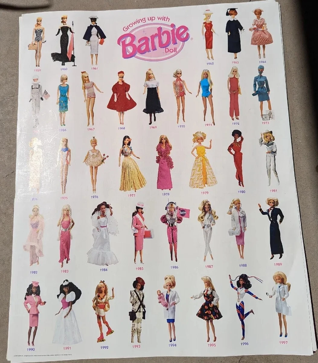 Vintage Barbie Posters