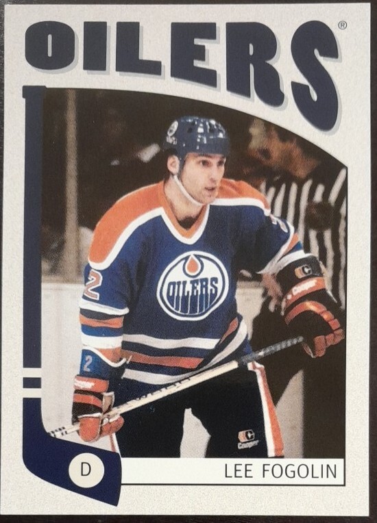 2004 - 2005 ITG Lee Fogolin Franchise Canadian Oilers #34 Hockey Card ...