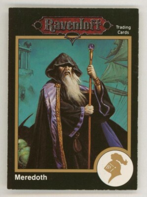 R2 Rare ~ 1991 TSR RPG AD&D Gold Border Card #381 Ravenloft Clyde ...