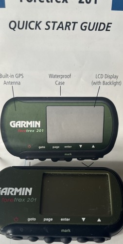 Garmin Foretrex 201 Army Military GPS Wrist Navigator unit only | eBay