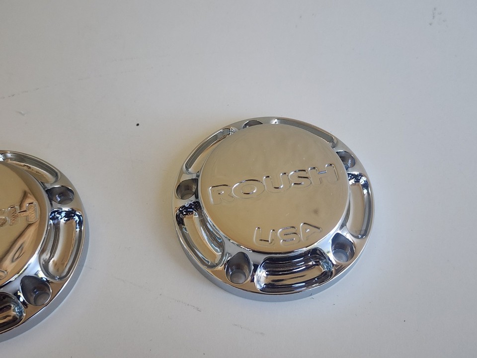 ROUSH MUSTANG CENTER CAPS RR01,stage 1 2 3 NOS NEVER USED saleen Bolt ...