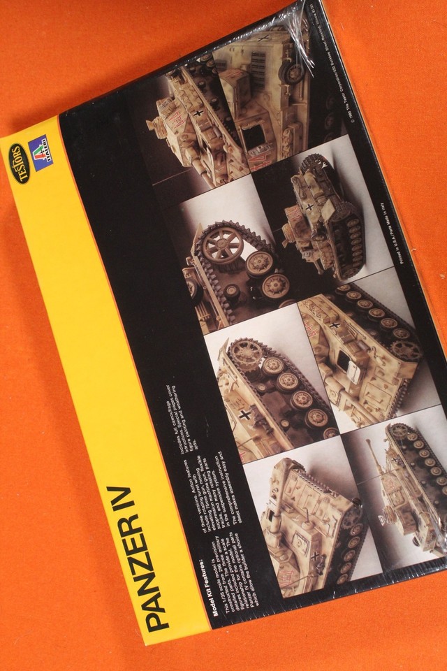 Testors Italeri 1/35 German WWII Panzer IV Plastic Model Kit Complete ...