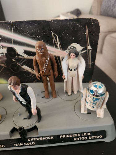 1978 Star Wars Original 12 Back Complete Figure Set Mail Away Display ...