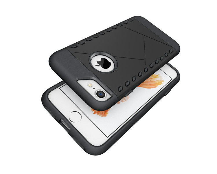For iPhone 7 - SuperGuardZ® Heavy-Duty Slim Shockproof Cover Case Armor ...