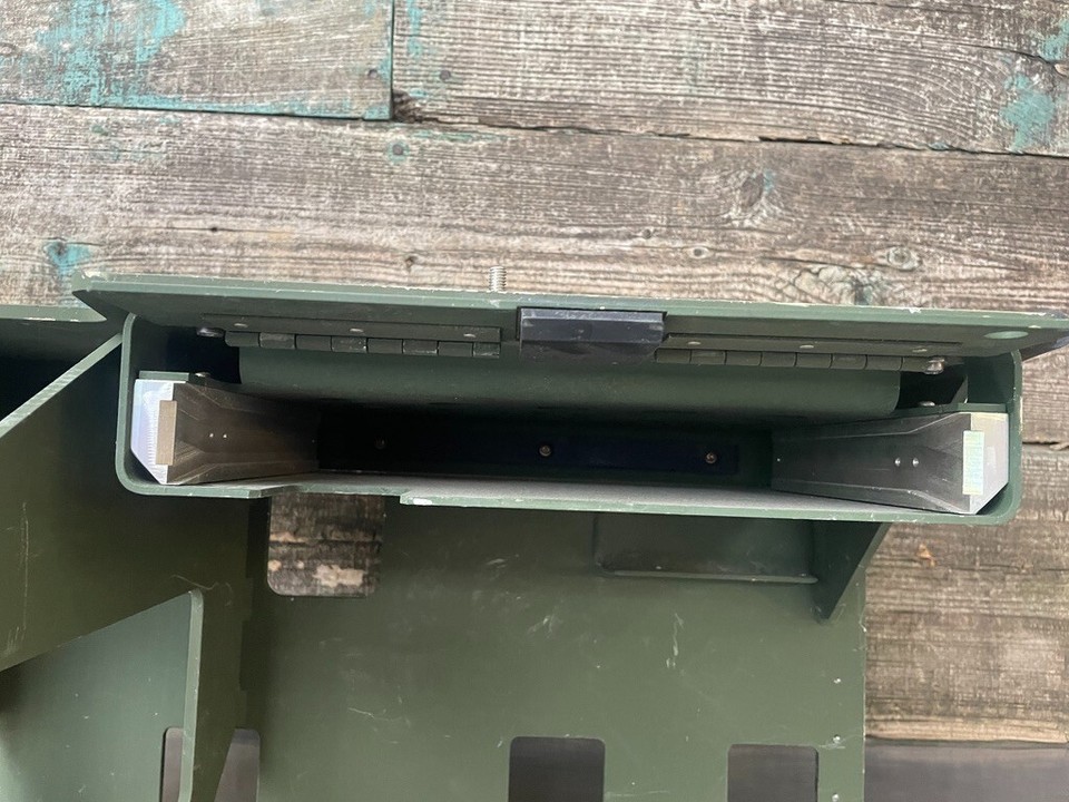 HMMWV M998 SINCGARS Radio Electric Mount Tray Shelf Rack BFT Doghouse ...