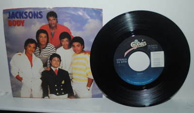 Jacksons, with Michael Jackson, BODY, 45 rpm 7" record, EX+, pic sleeve ...