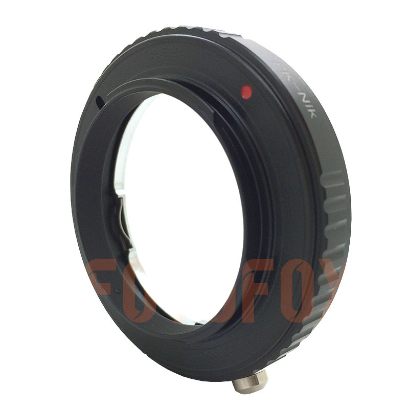 Macro Confirm Pentax K PK lens to Nikon F mount Adapter Camera D800 ...