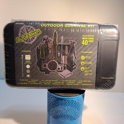 Guidesman Outdoor Survival Kit. Tools Equipped with Over 40 Features ...