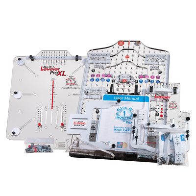 All in 1 Hooper Pro Starter Kit - Embroidery Hooping Station | eBay