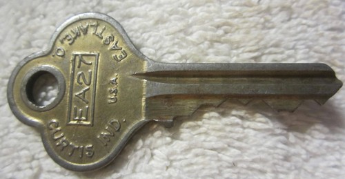 1 EA 27,EA27 Eastlake Ohio Replacement for Lock ,VTG National brass key ...