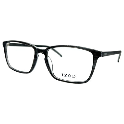 IZOD 2076 55/16/150 BLACK HORN - NEW Authentic MEN EYEGLASSES Frame | eBay