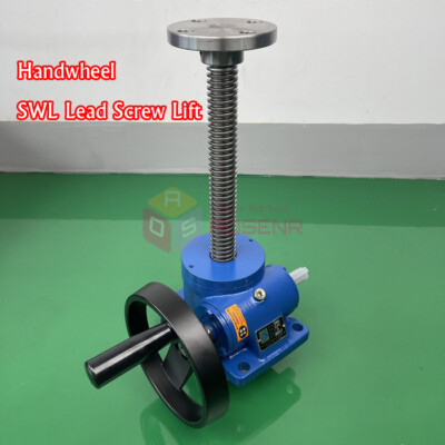 Hand-Cranking SWL Leading Screw Lift Screw Rod Lifter Small Lifting ...