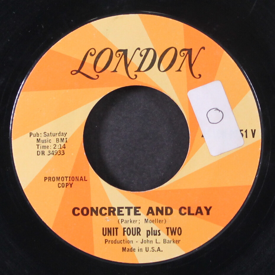 UNIT FOUR PLUS TWO: concrete and clay / when i fall in love LONDON 7 ...