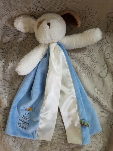 Bunnies By The Bay Best Friend Skipit Blue White Puppy Dog Lovey ...