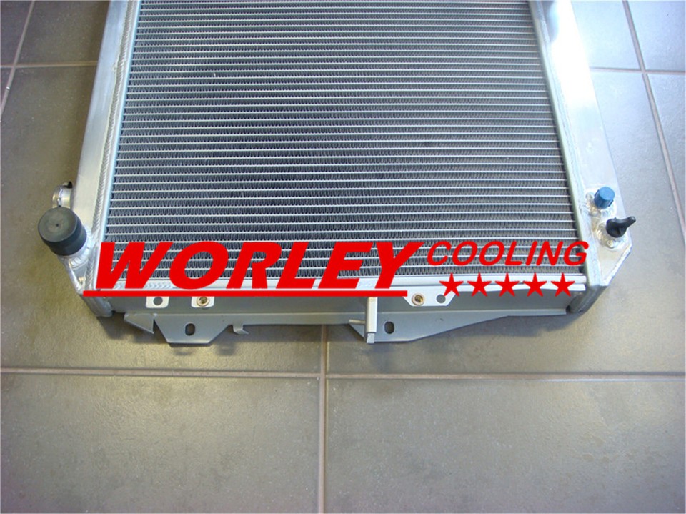 2ROW aluminum radiator for Toyota HILUX LN105 LN106 LN111 Diesel 2.8L ...