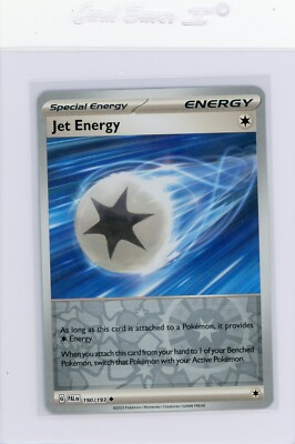 Pokemon TCG Jet Energy Scarlet & Violet - Paldea Evolved 190/193 ...