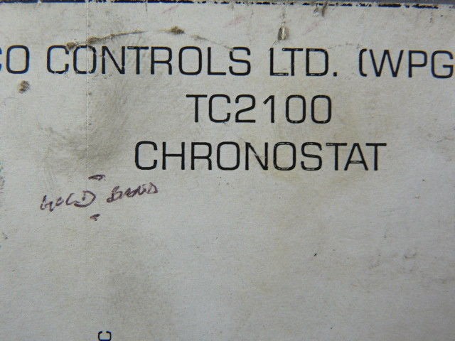 Celco Controls TC2100 Digital Chronostat 1/8HP 5A 125/250VAC 30VDC USED ...