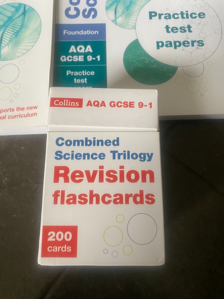 GCSE Revision Guide & 200 Flash cards for Combined Science AQA ...