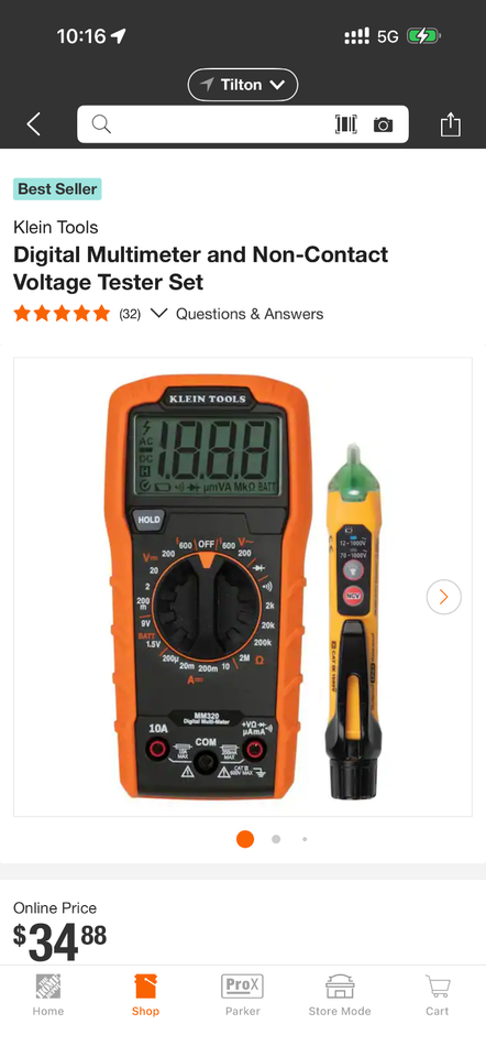 Klein Tools Electrical Test Kit # 25kit1 | eBay