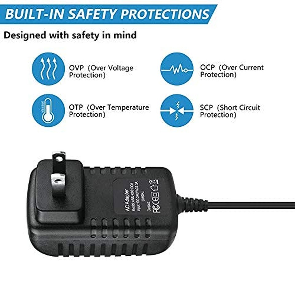 Replacement AC Adapter for Booster PAC J900-SOLESA-22 for J850 Booster ...