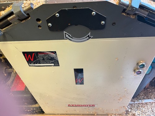 Axminster AW106PT Planer Thicknesser. Used pick up by buyer from ...