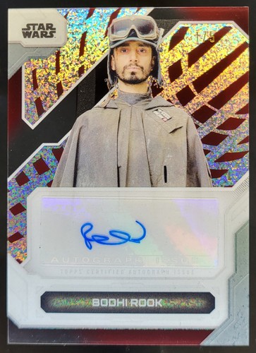 2024 Topps Star Wars Hyperspace Bodhi Rook Auto Red Hyperlanes Refractor /5 MS2 | eBay