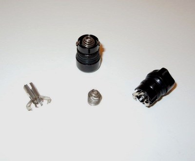 AAA Mini Maglite 2 Cell and Solitaire Replacement Tail Cap Assembly 120 ...