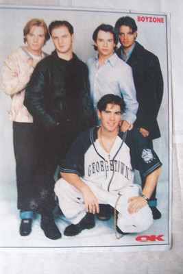 Boyzone, page poster du groupe , french magazine . | eBay