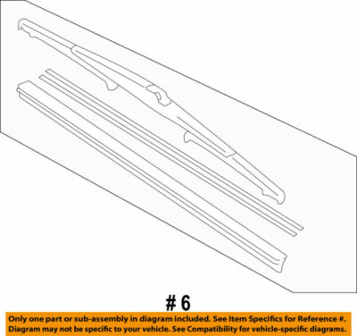 85242-47071 Toyota Blade, rr wiper 8524247071, New Genuine OEM Part | eBay