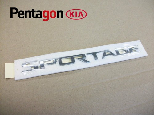 New Genuine Kia Sportage 2010-2015 Rear Sportage Badge Emblem ...