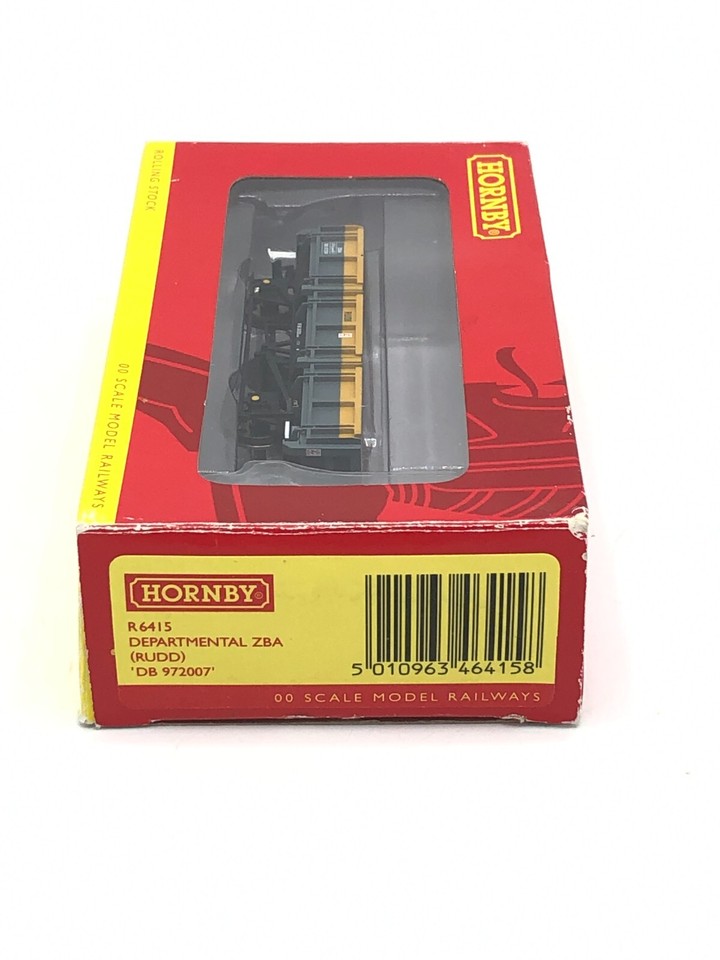 Hornby OO Gauge - R6415 Departmental ZBA Wagon RUDD DB972007 with Load ...