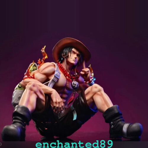 BT Studio One Piece Portgas·D· Ace Resin Statue In Stock Sitting Post ...