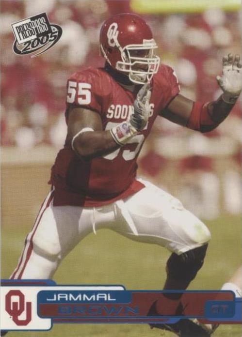 2005 Press Pass - Jammal Brown #B35 Blue (RC) for sale online | eBay