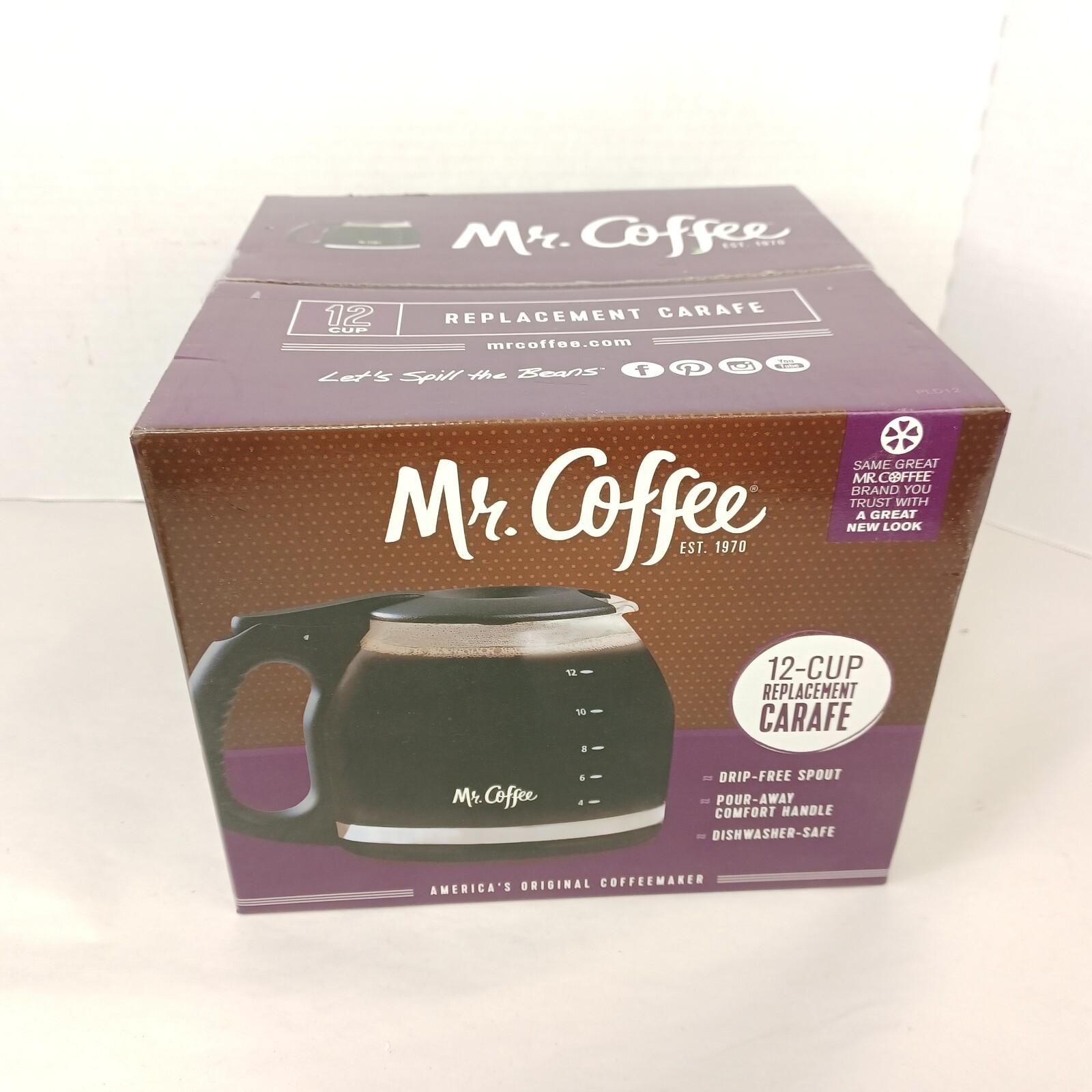 Mr. Coffee 12-Cup Replacement Decanter | eBay