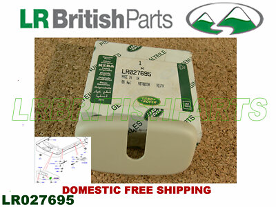 Genuine LAND ROVER SUNVISOR BRACKET COVER RANGE ROVER EVOQUE RH ...