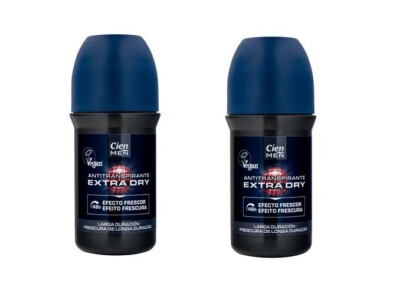 CIEN MEN EXTRA DRY Deodorante Roll-on 48 Ore Protezione Effetto ...