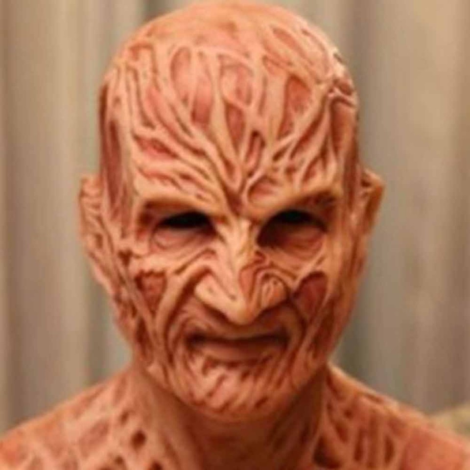 Freddy Krueger Horror Fancy Dress Latex Mask Halloween Cosplay Party ...