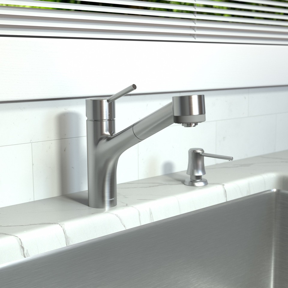 Delta Modern 559LF-SSPP Single Handle Project-Pack Bathroom Faucet ...